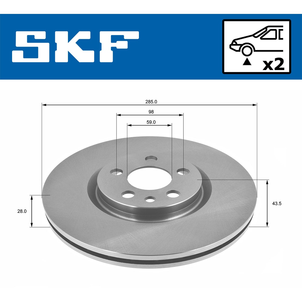 SKF Automotive | Precise parts available globally-VKBD80208V2