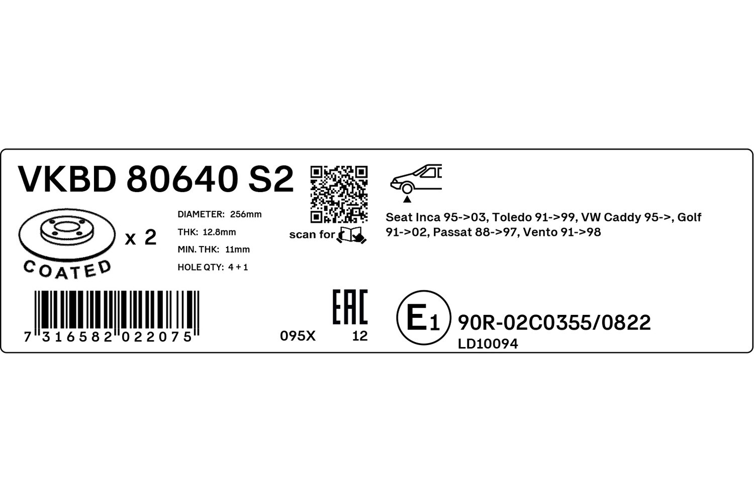 SKF Automotive | Precise parts available globally-VKBD80640S2