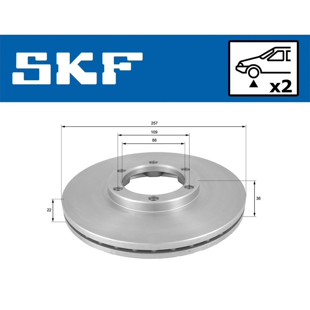 SKF 자동차 | 전 세계에서 정밀 부품 제공-VKBD80955V2