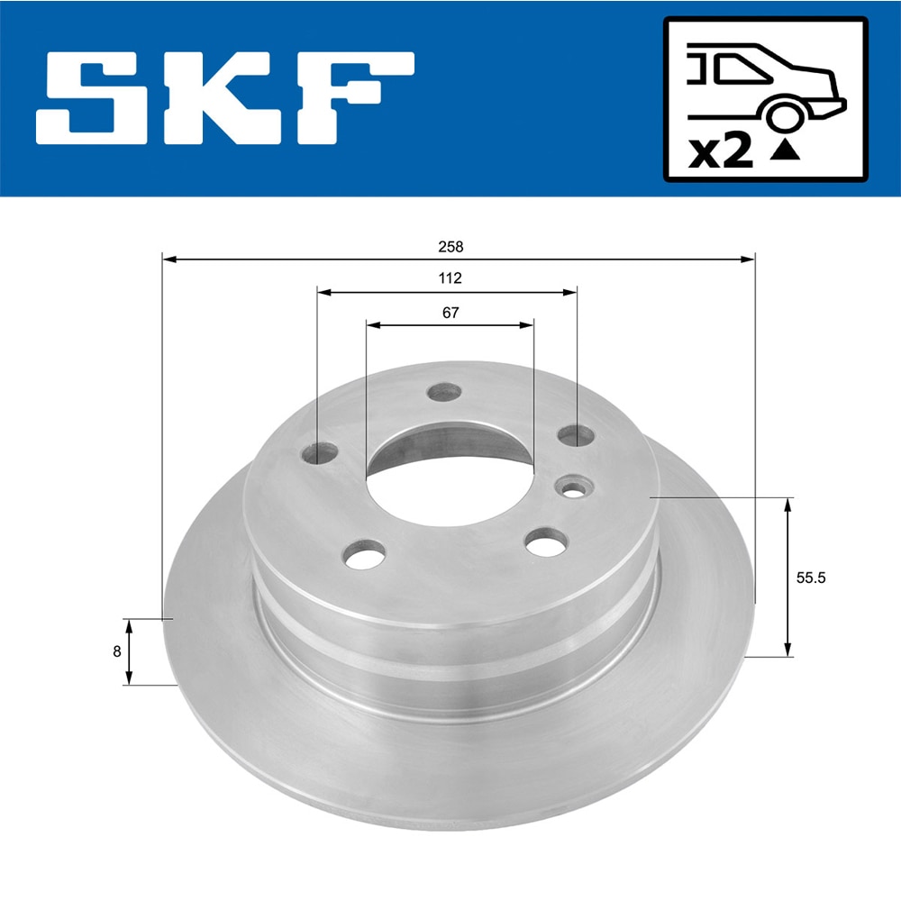 SKF Automotive | Precise parts available globally-VKBD90083S2