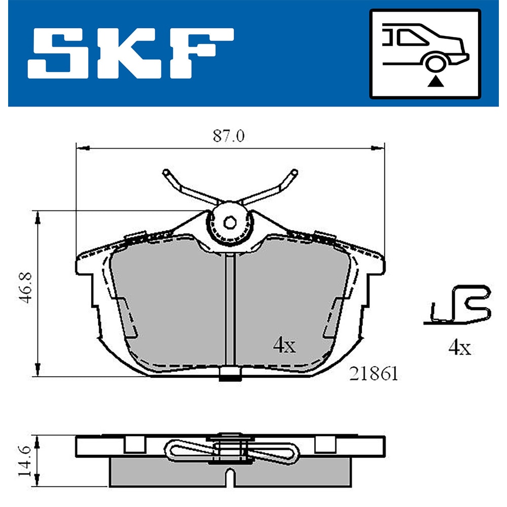 SKF Automotive | Precise parts available globally-VKBP90160A